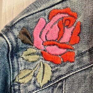 INC International Concepts | Jackets & Coats | Floral Embroidery ...